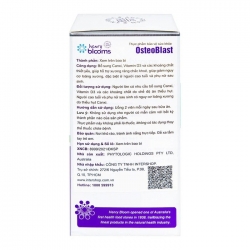 OsteoBlast Henry Blooms 60 viên - Bổ sung canxi hữu cơ